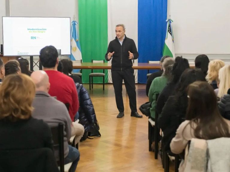 Lutz: “El proceso de modernización del Estado de Río Negro es ...